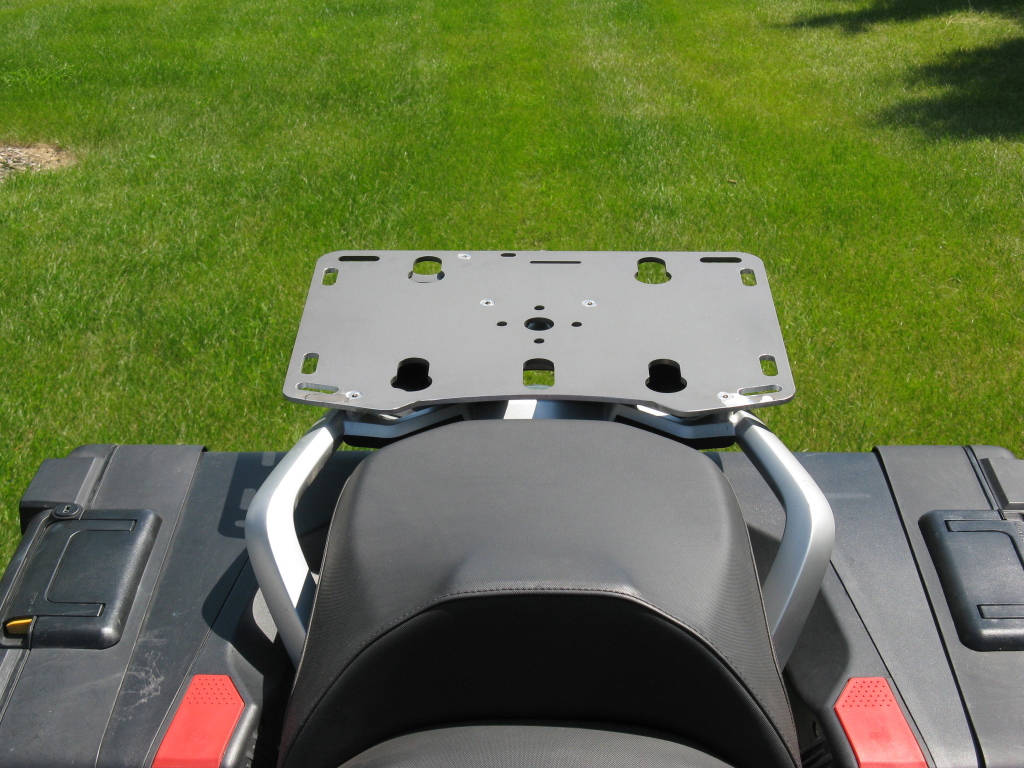 2013 & Up R1200 GS & R1250 GS Slider Rear Rack with Top Box Quick ...