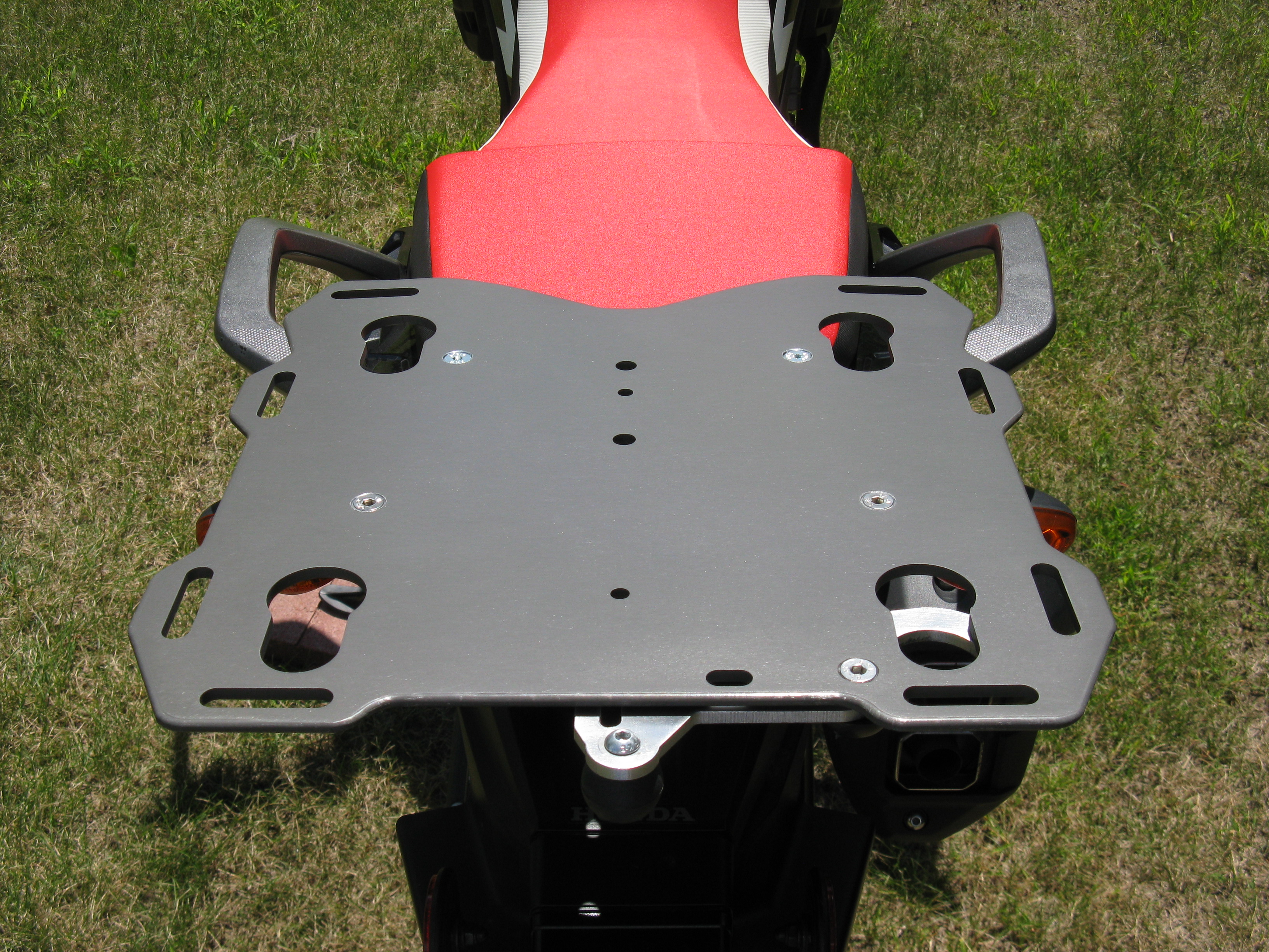 2016 and newer Honda CRF1000 Africa Twin Slider Rack with Top Case ...