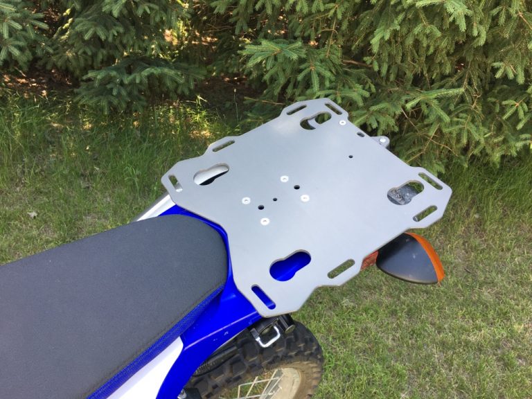 Yamaha WR250 R Slider Rack with Top Box Quick Connect - Back Road ...