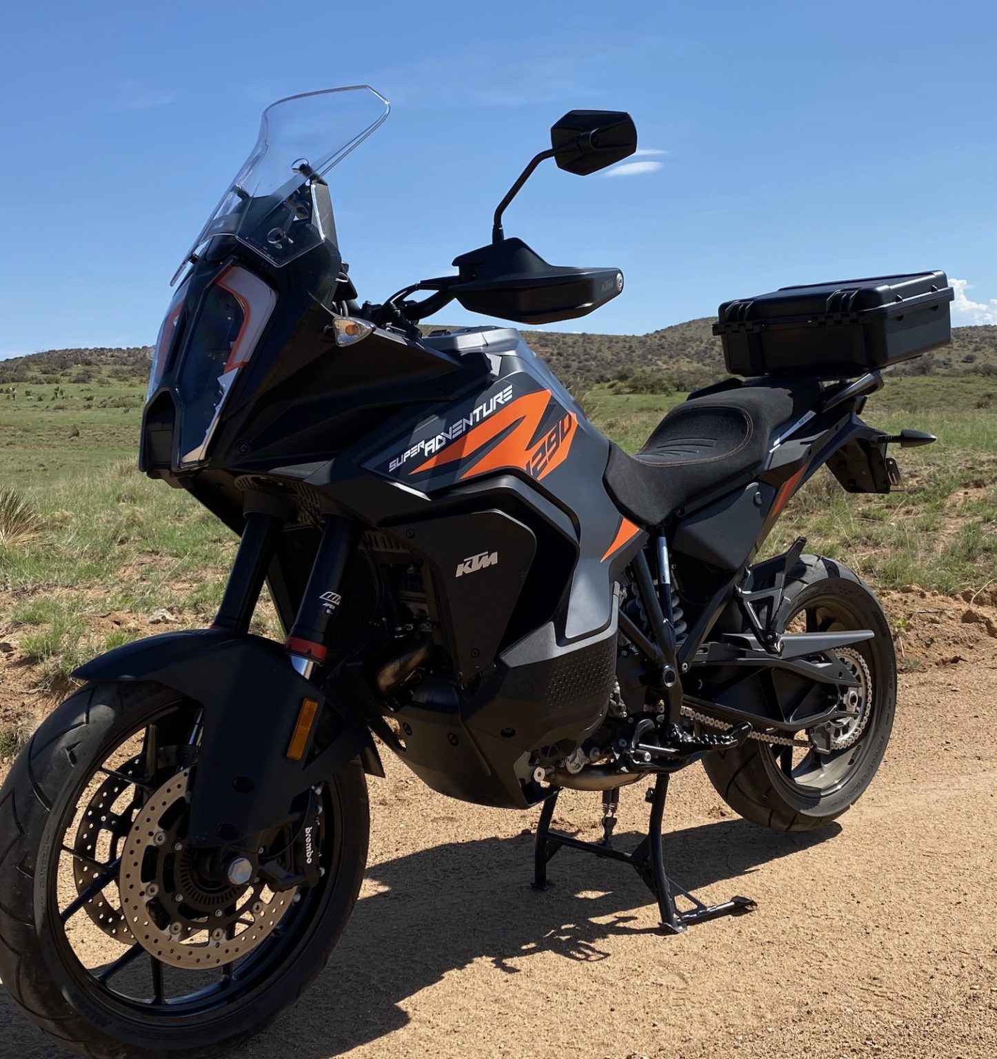 KTM 1290 2022 Super Adventure Slider Rear Rack With Top Box Quick ...